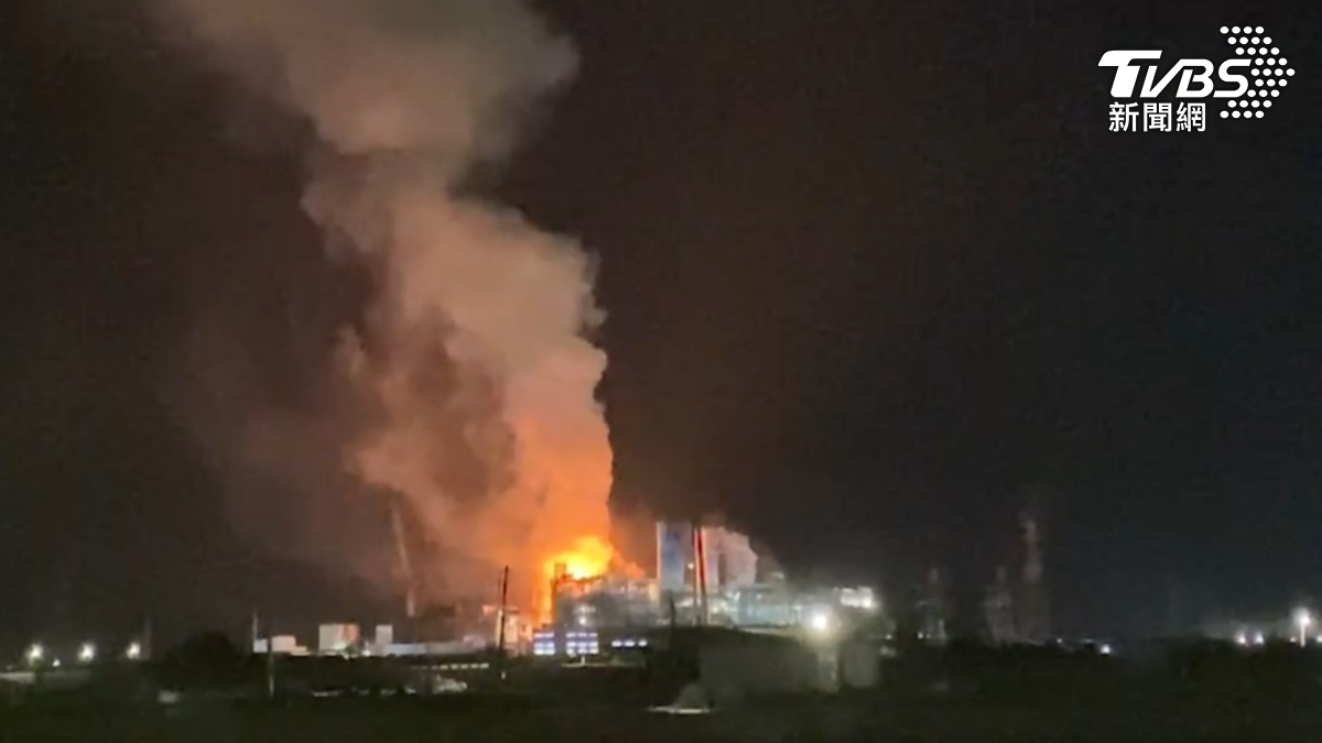 Taiwan power plant fire prompts safety investigation │ TVBS World Taiwan